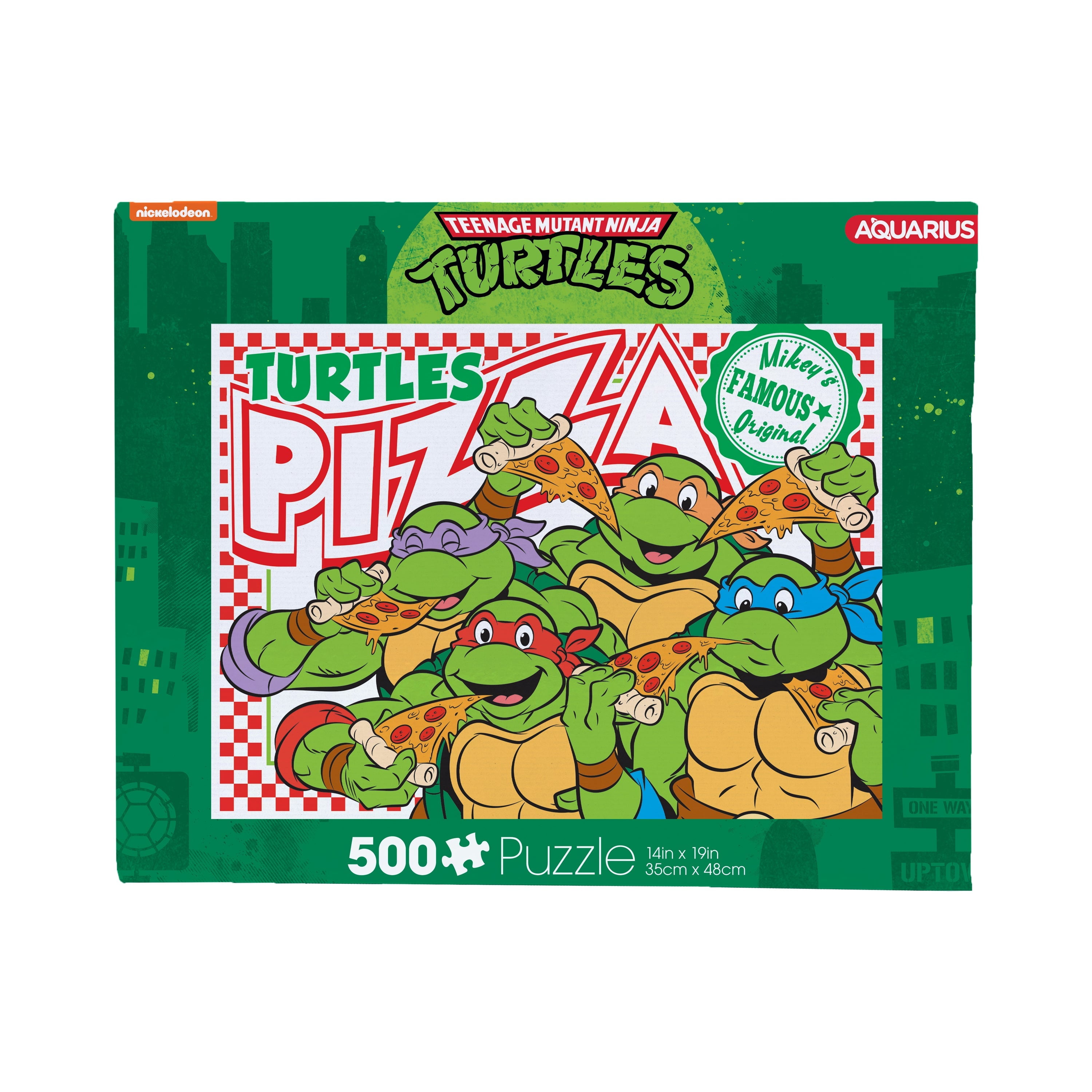 Teenage Mutant Ninja Turtles Pizza 500 Piece Jigsaw Puzzle - Walmart.com