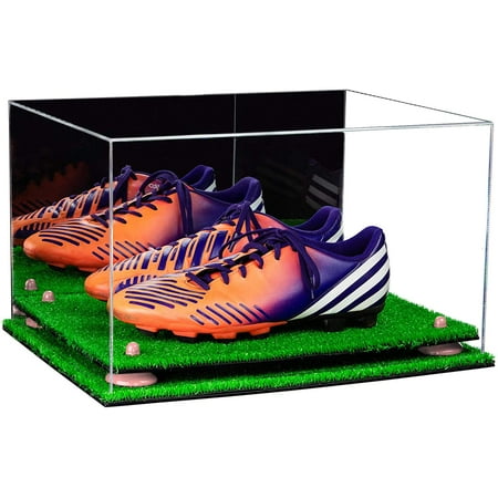 Better Display Cases Acrylic Large Shoe Pair Display Case for Soccer ...