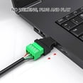 HannLk USB 2.0 4P Terminal Solderless Connector For Keyboards Mouse ...