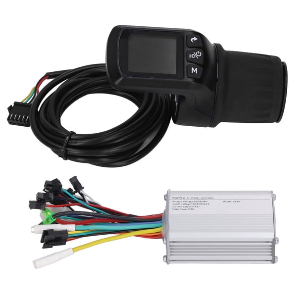 LCD Display, Low Noise 24V 36V 48V 350W Brushless Controller Half Grip ...