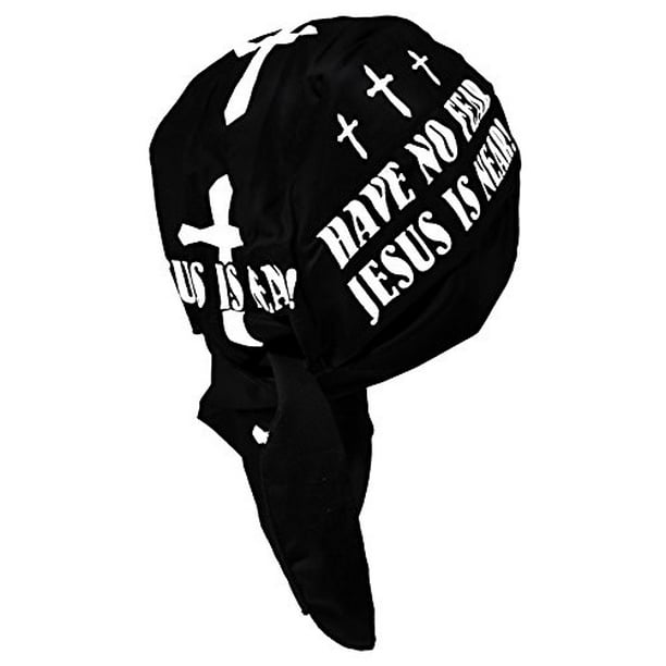 Buy Caps & Hats - Christian Bandana with SWEATBAND Skull Cap Doo Rag ...