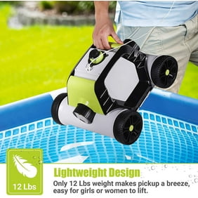 DOLPHIN Premier Robotic Pool Cleaner with Powerful Dual Scrubbing ...