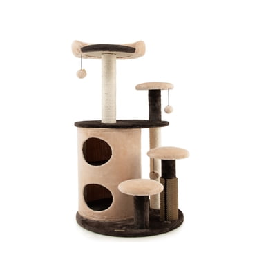 "Pefilos 51"" Multi-Level Cat Tower for Big, Small, Kitty, Modern ...