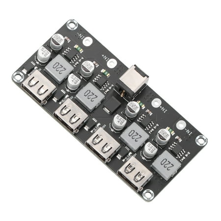 DC Converter Module, 4-Way DC BuckConverter 4-Way Auto Adjust For Solar ...