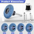 15PCS Die Grinder Sanding Disc 2 Inch Roll Lock Rapid Replacement ...