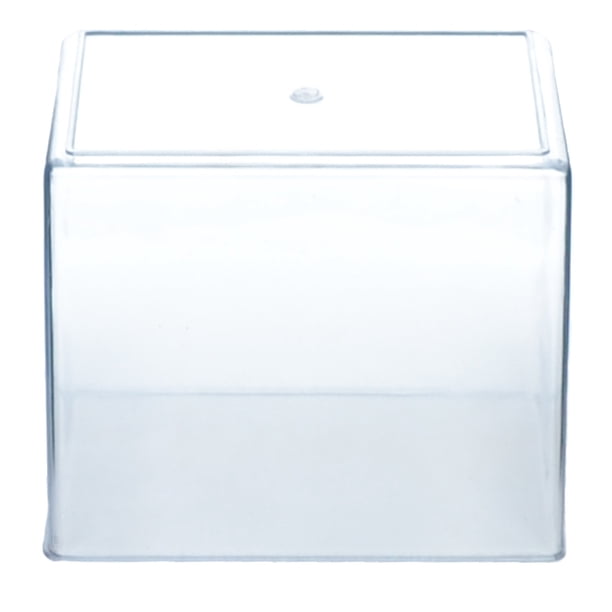 Eisco Aquarium Tank, Small, Molded Plastic, 0.75 Gallon Capacity, 7" x ...