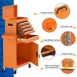 5 Drawer Mechanic Tool Chest with Wheels Heavy Duty Rolling Tool Box ...
