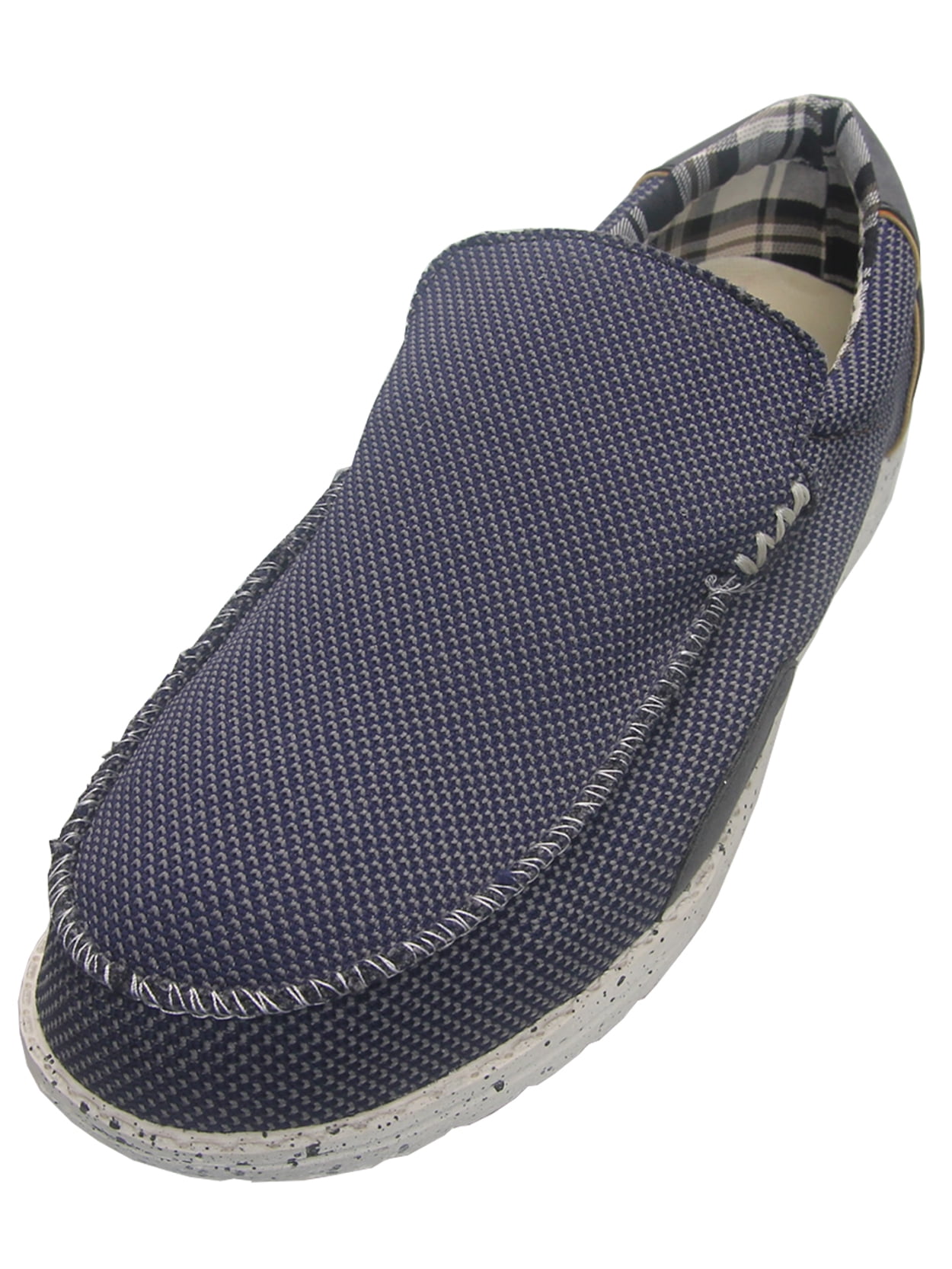 Norty Men's Chukka Slip On Boat Shoe, 8 Medium Navy - - Walmart.com