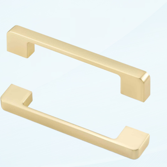 CILEYTION Cabinet Handles Gold 10 Pack, 7-1/2 Inch Hole Centers Gold ...