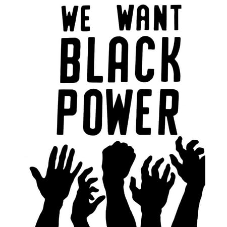 Black Power, 1967. /N'We Want Black Power.' Cover Of A Pamphlet ...