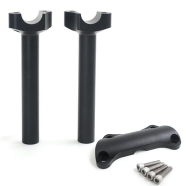 Black 1" Handlebar Riser Extensions For Sportster XL1200X Forty Eight ...