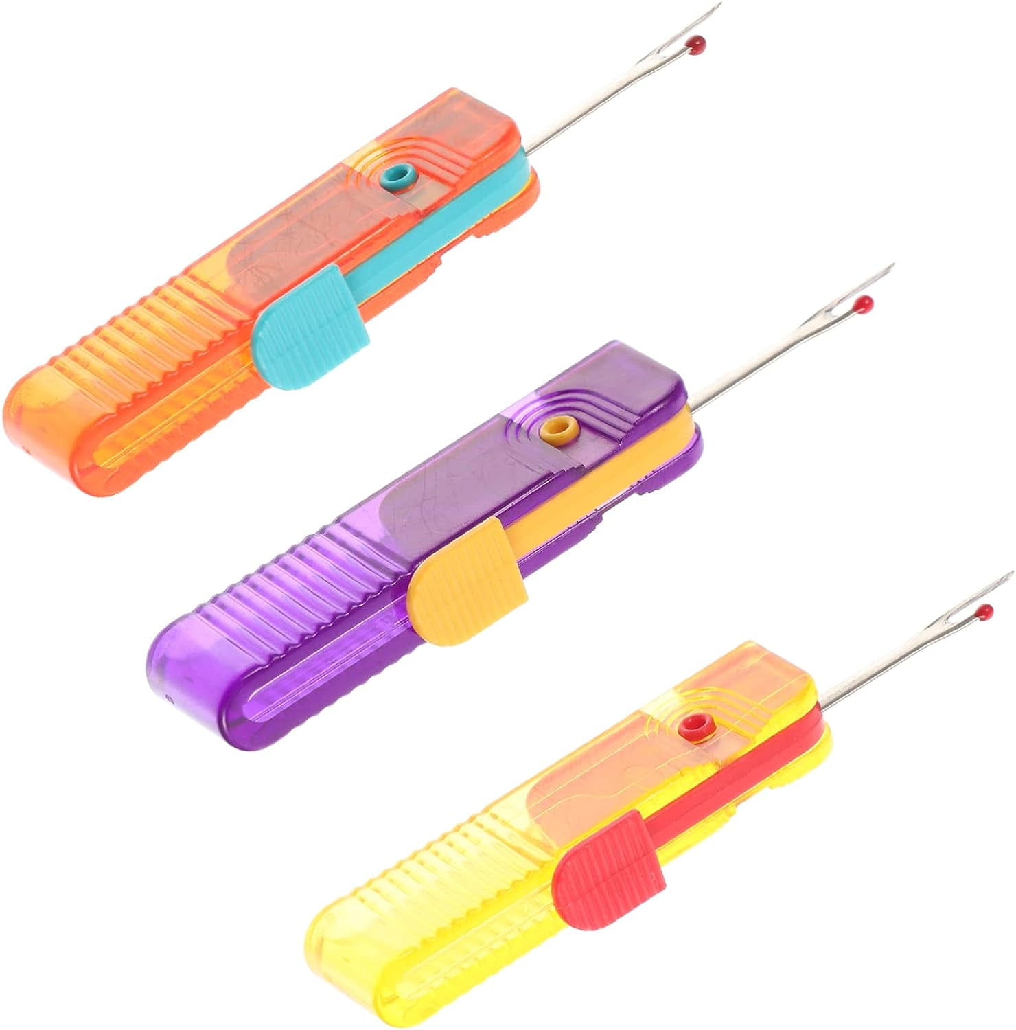 3pcs Seam Ripper Threading Tool Restorer Tool Embroidery Kits Sewing ...