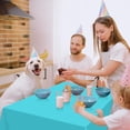 4 Pack Paw Print Plastic Tablecloths Disposable Rectangle Table Covers ...