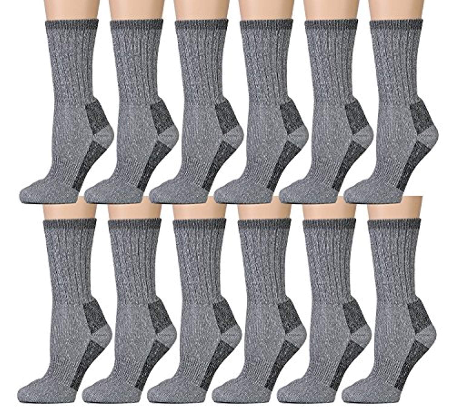 Yacht & Smith Merino Wool Thermal Boot Socks for Hiking, Trail, Hunting ...