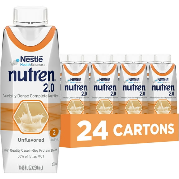 TwoCal HN Oral Supplement, Vanilla Flavor, 8 oz Carton, Case of 24 ...