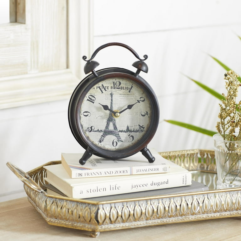 Eiffel Tower Desk Clock