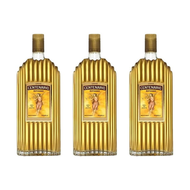 3x2 Tequila Gran Centenario Reposado 950 ml Reposado | Walmart en línea