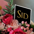 3drose, Sid Common Baby Boy Name in the Usa. Yellow on Black Amulet ...