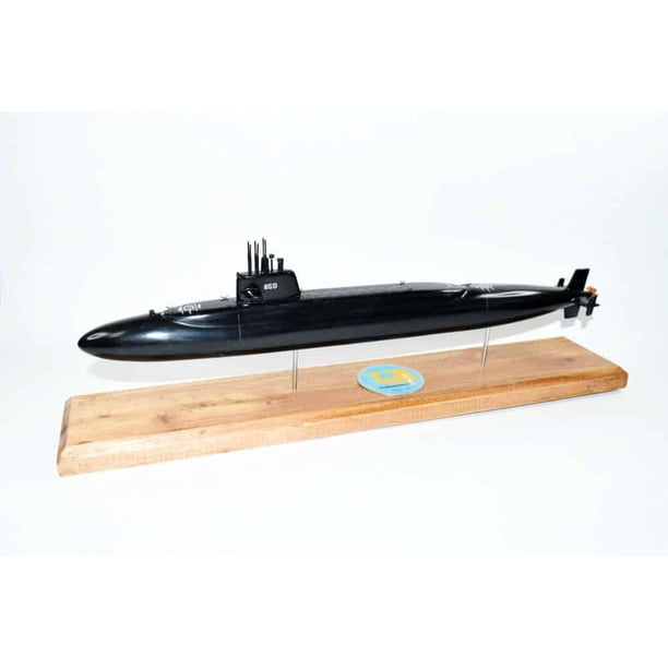 USS Will Rogers SSBN-659 Submarine Model (Black Hull), Navy,20, Scale ...
