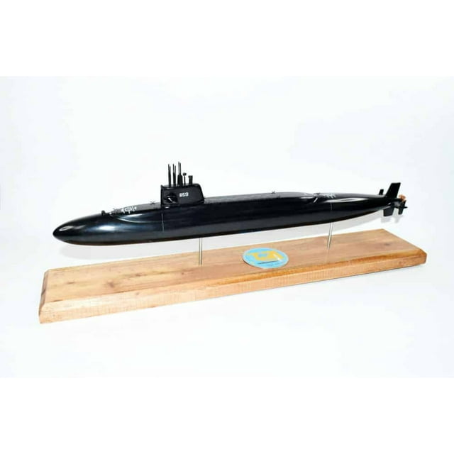 USS Will Rogers SSBN-659 Submarine Model (Black Hull), Navy,20, Scale ...
