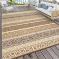 8x1 Outdoor Rug Waterproof Plastic Straw Rugs Reversible Outdoor Patio ...