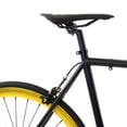 Golden Cycles Saint Black Frame, Gold Wheels, Fixed Gear, Single Speed ...