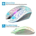 TENMOS Wireless Silent Mouse, RGB Rechargeable Optical, Ergonomic ...