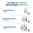 APEC RO-CTOP-PHC Alkaline Mineral Portable Countertop Reverse Osmosis Water Filter System pH+ ...