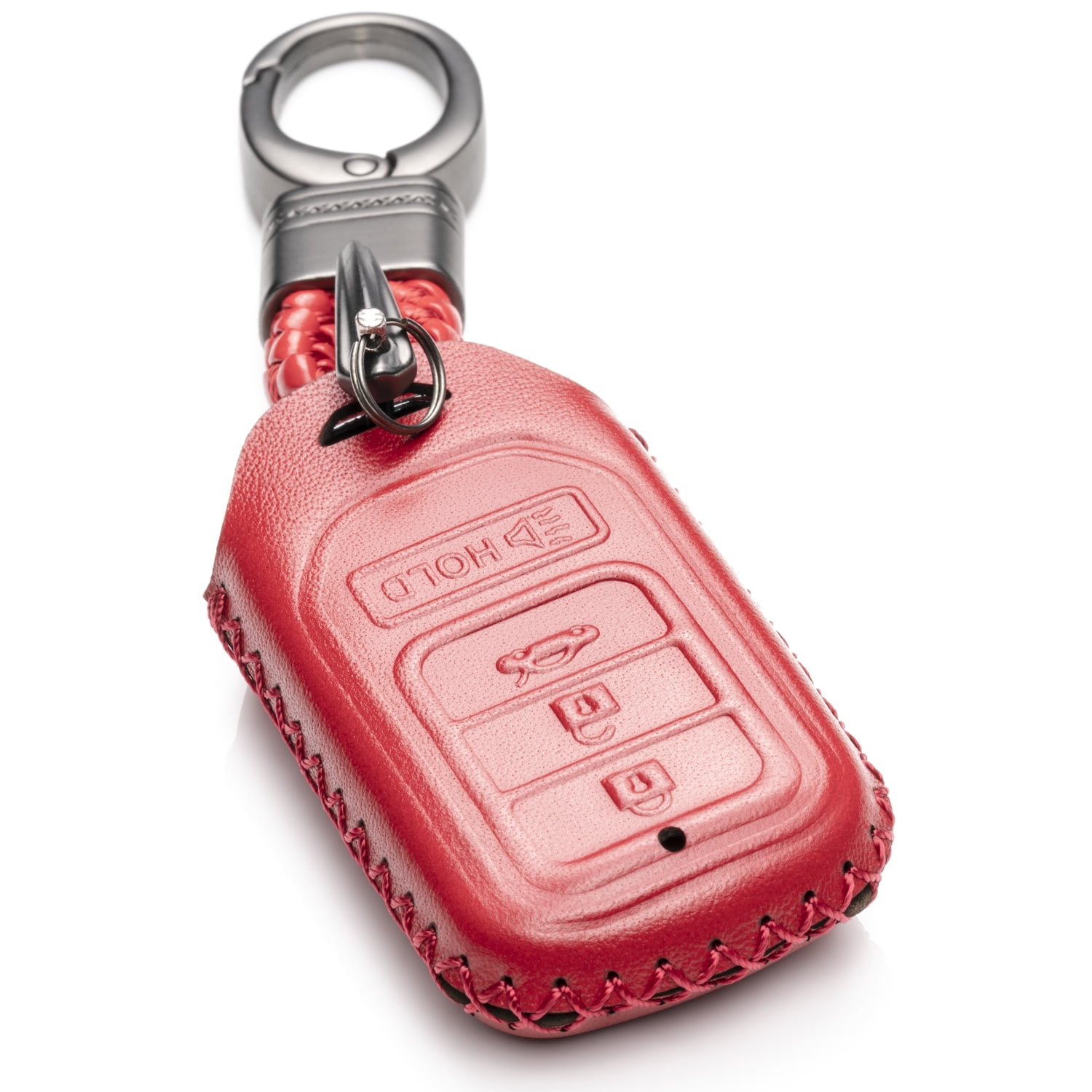 Vitodeco Genuine Leather Smart Key Keyless Remote Entry Fob Case Cover ...