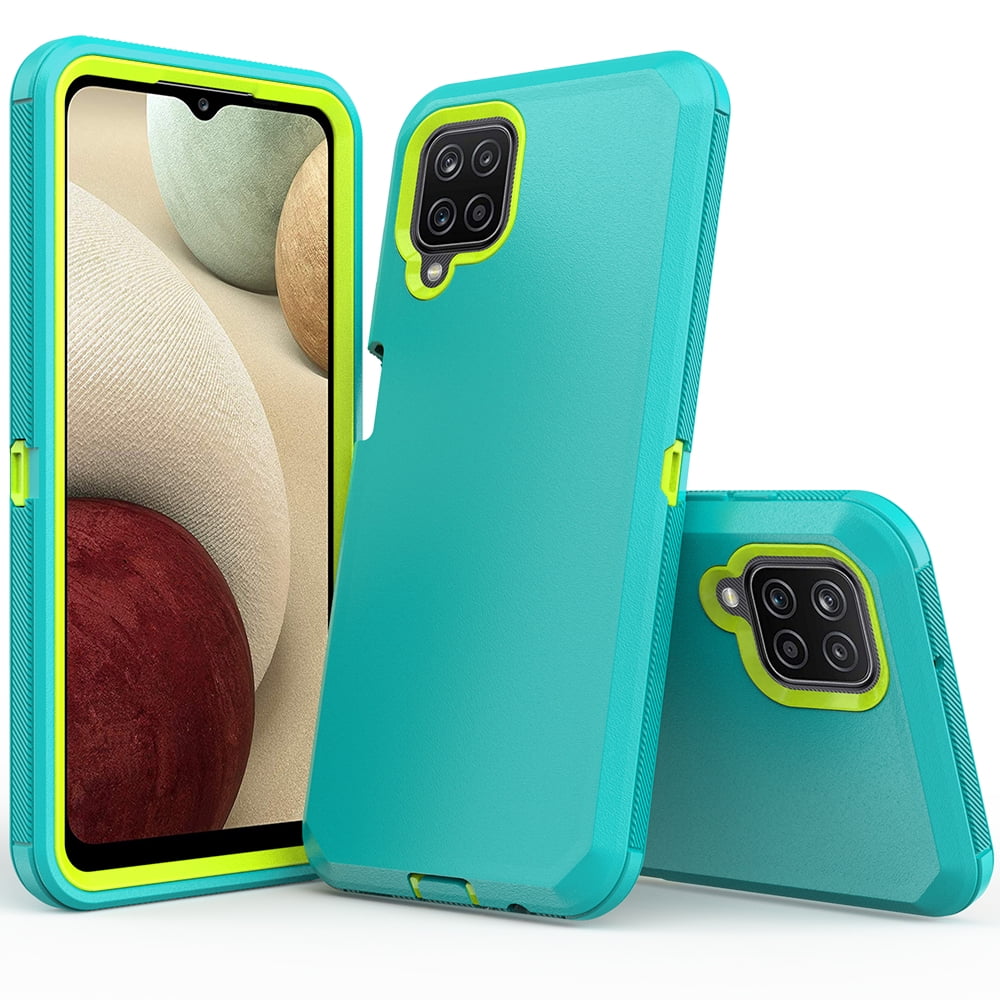 NIFFPD Samsung A12 Case, Galaxy A12 Case， Heavy Duty Military Grade ...