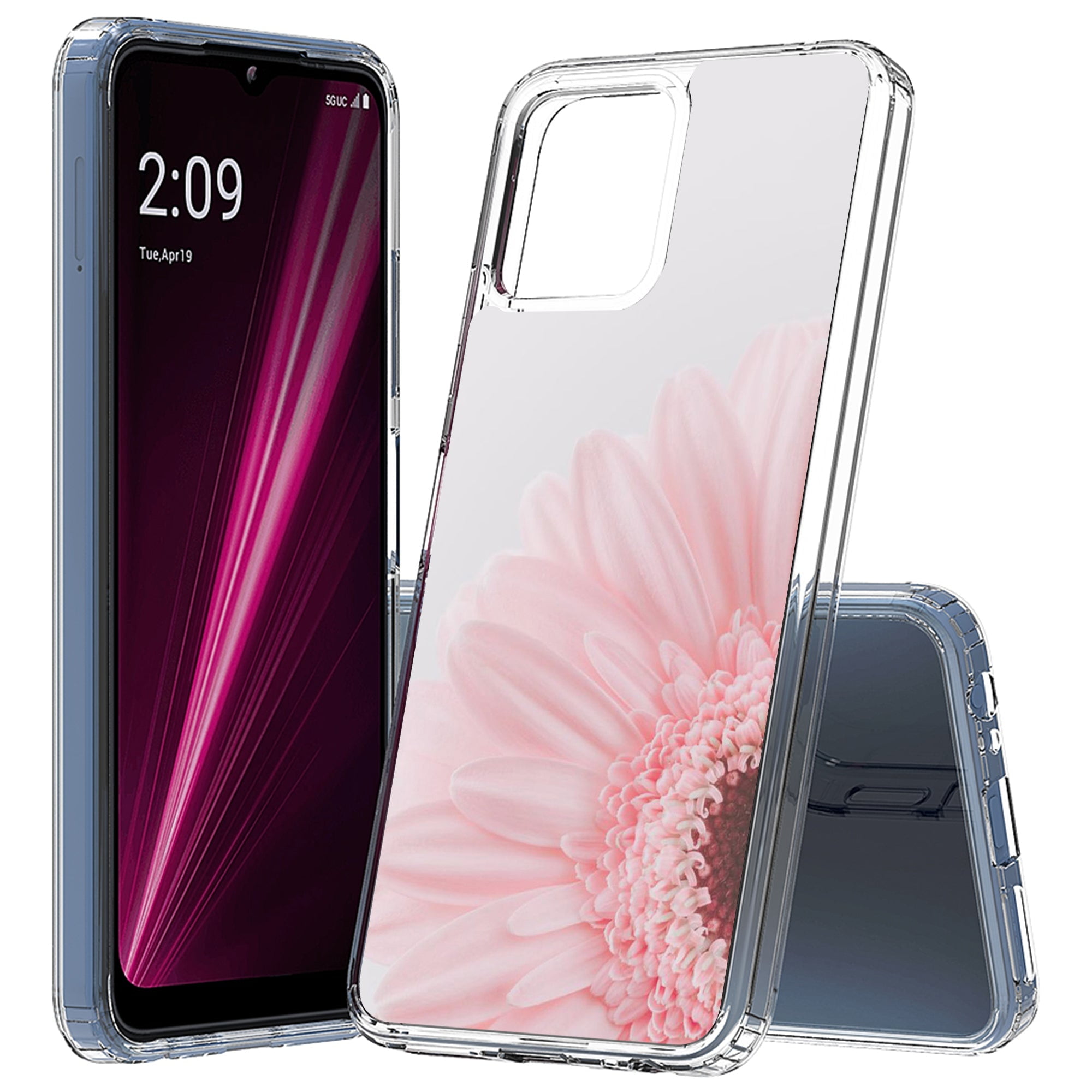 AquaFlex Designed For T-Mobile REVVL 6 5G Case Transparent Clear ...