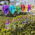 Long Lastingly PVC Wind Spinner Decoration Resists Sun Rain and Wind ...