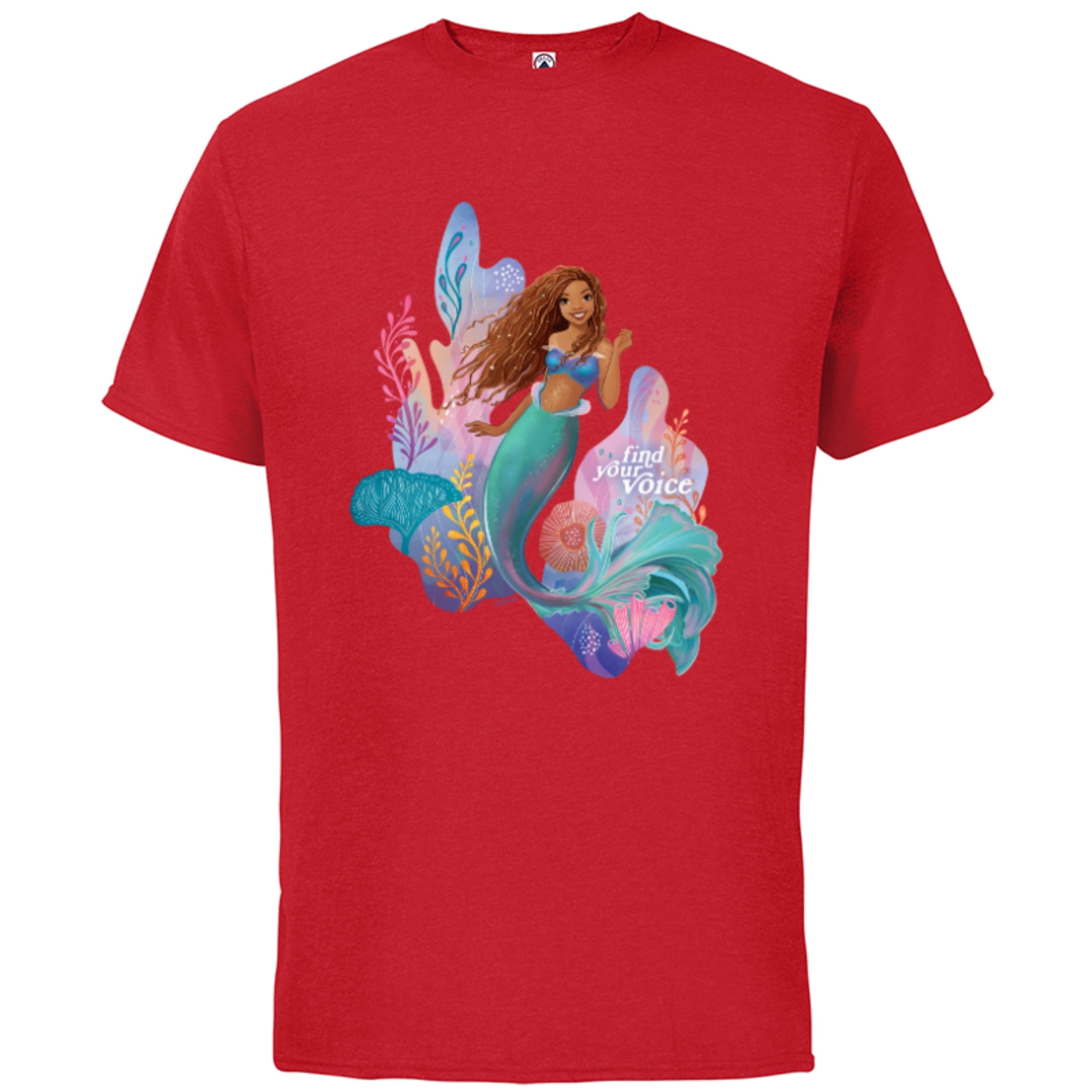 Disney The Little Mermaid Ariel Find Your Voice - Short Sleeve Cotton T ...