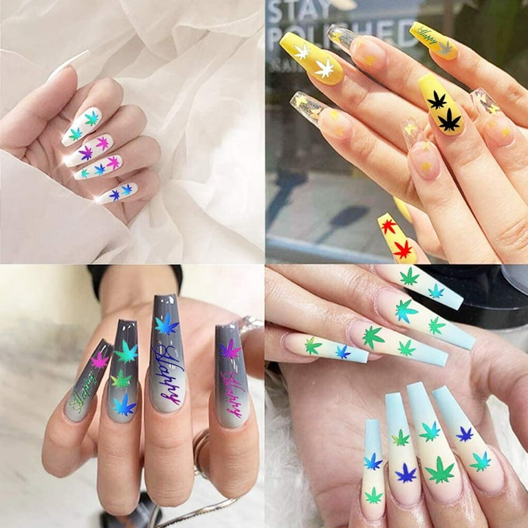 Weed Nail Designs