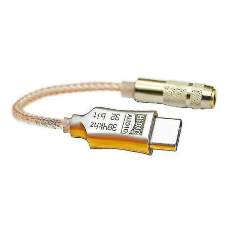 Lxdac A01 Alc5686 Usb Type C To 3.5mm Dac Earphone Amplifie Digital Decoder Aux Audio Cable Hifi ...