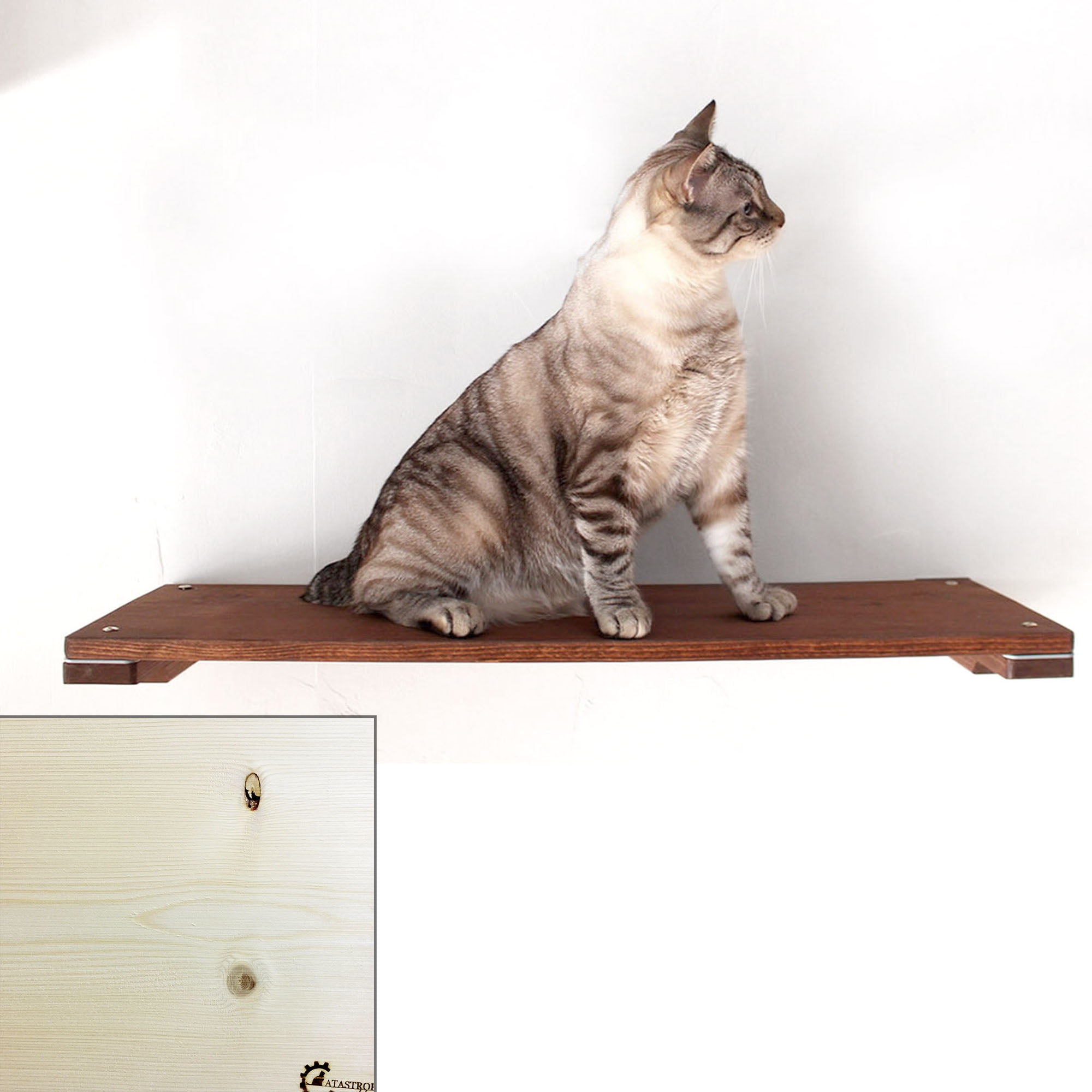 Catastrophicreations 34 Cat Shelf Wall Mounted Elevated Climb Lounge