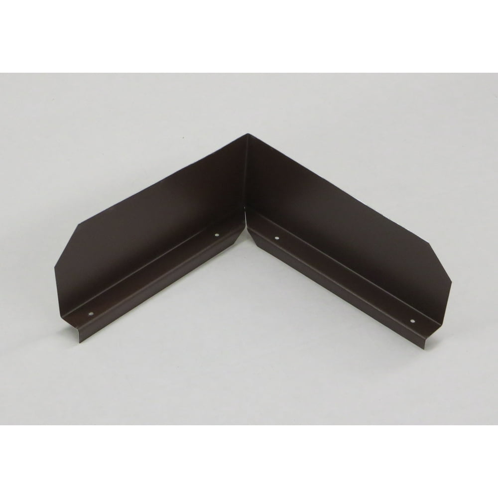 Bent (Inside Corner) Gutter Valley Splash Guards - 3 ct Royal Brown ...