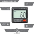 Pedal Exercise Mini Cycle Bike Great for Home or Office Workout - Digital Display for RPMs ...