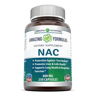 Amazing Formulas NAC 600 Mg 250 Capsules - Walmart.com
