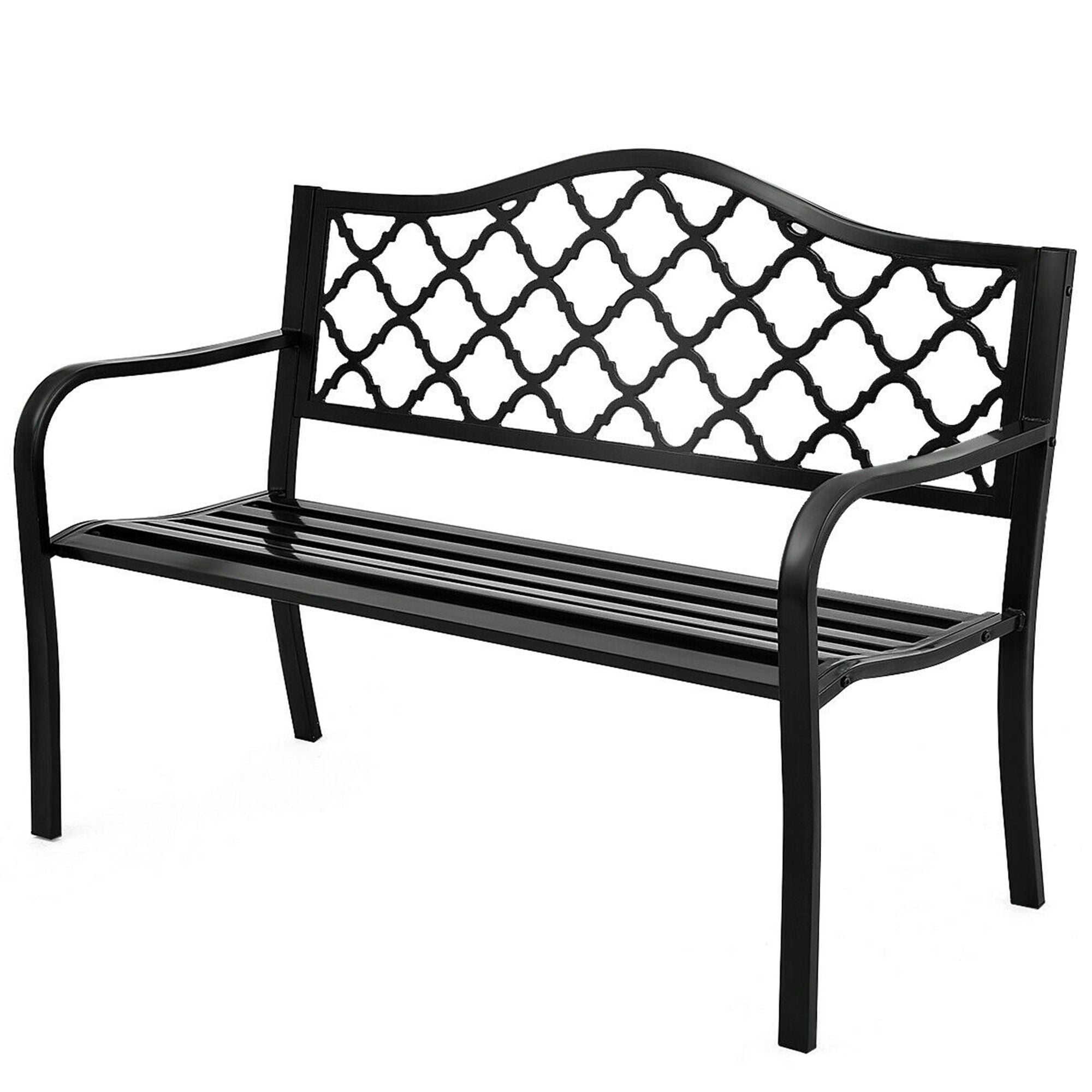 Click here for Costway 50 Patio Garden Bench Loveseats Park Yard... prices