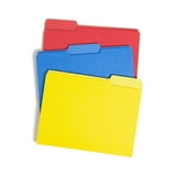 Pen + Gear File Folders, 50 Count, Assorted Colors, Letter Size, 3 Tab ...