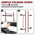 TARESNESS Folding Wall Mounted Weight Rack - Walmart.com