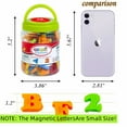 Magnetic Letters Numbers for Kids Fridge Magnets Alphabet Colorful ...