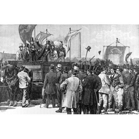 The Life And Times Of Queeen Victoria 1901. The Chartist Demonstration ...