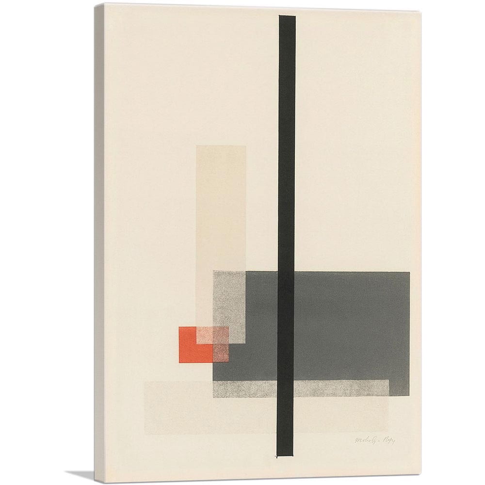 ARTCANVAS Komposition 1923 Canvas Art Print by Laszlo Moholy-Nagy - Size: 40" x 26" (0.75" Deep ...