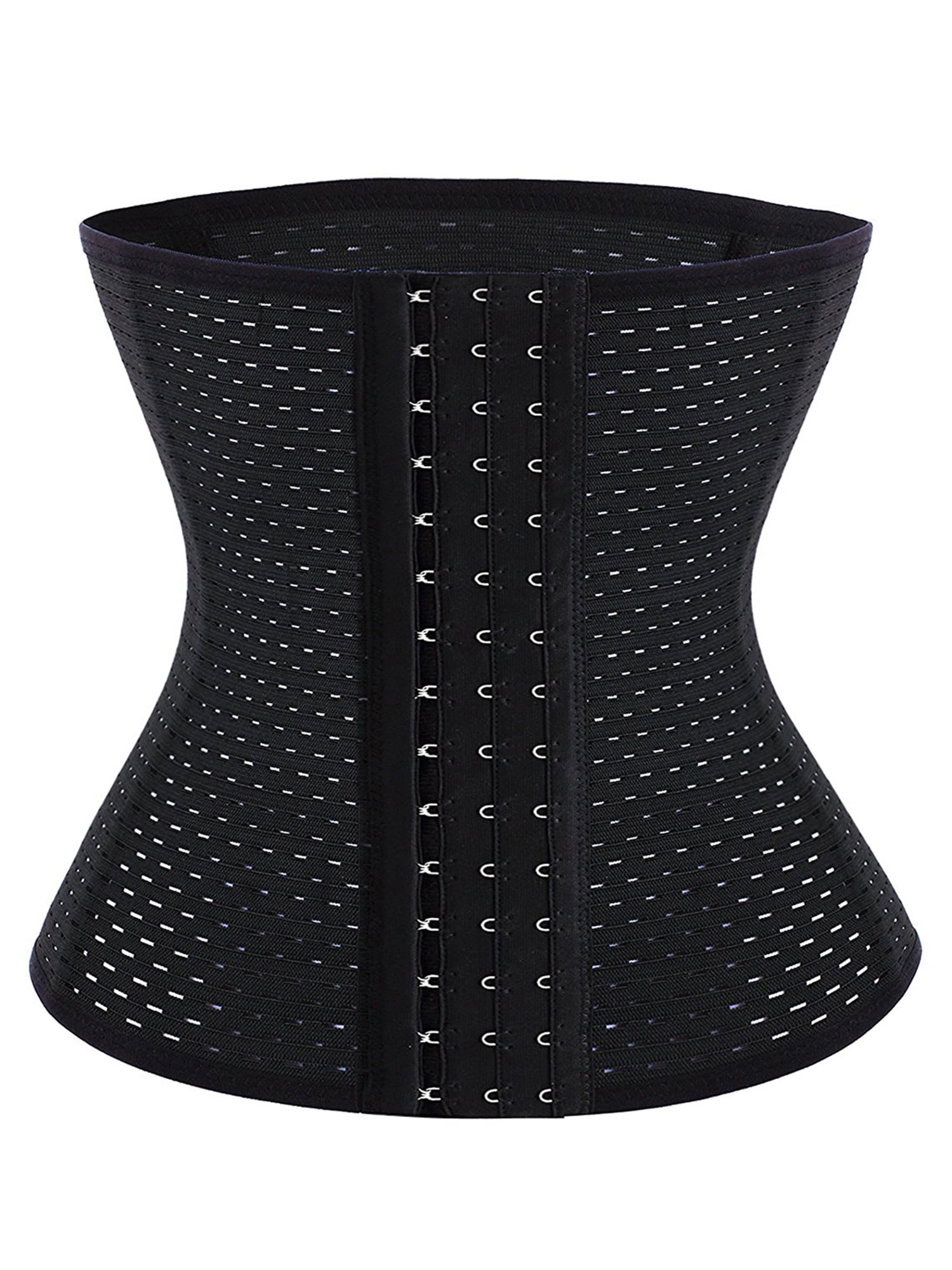 FOCUSSEXY Women Slimming Waist Trainer Weight Loss Steel Boned Tummy ...