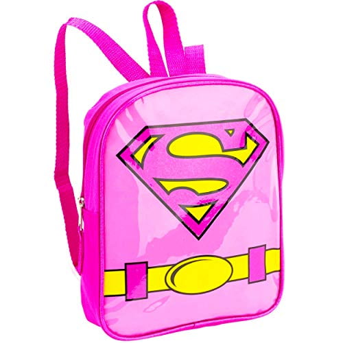 Super Hero Girls Mini Backpack 11" Preschool Toddler with Glitter ...