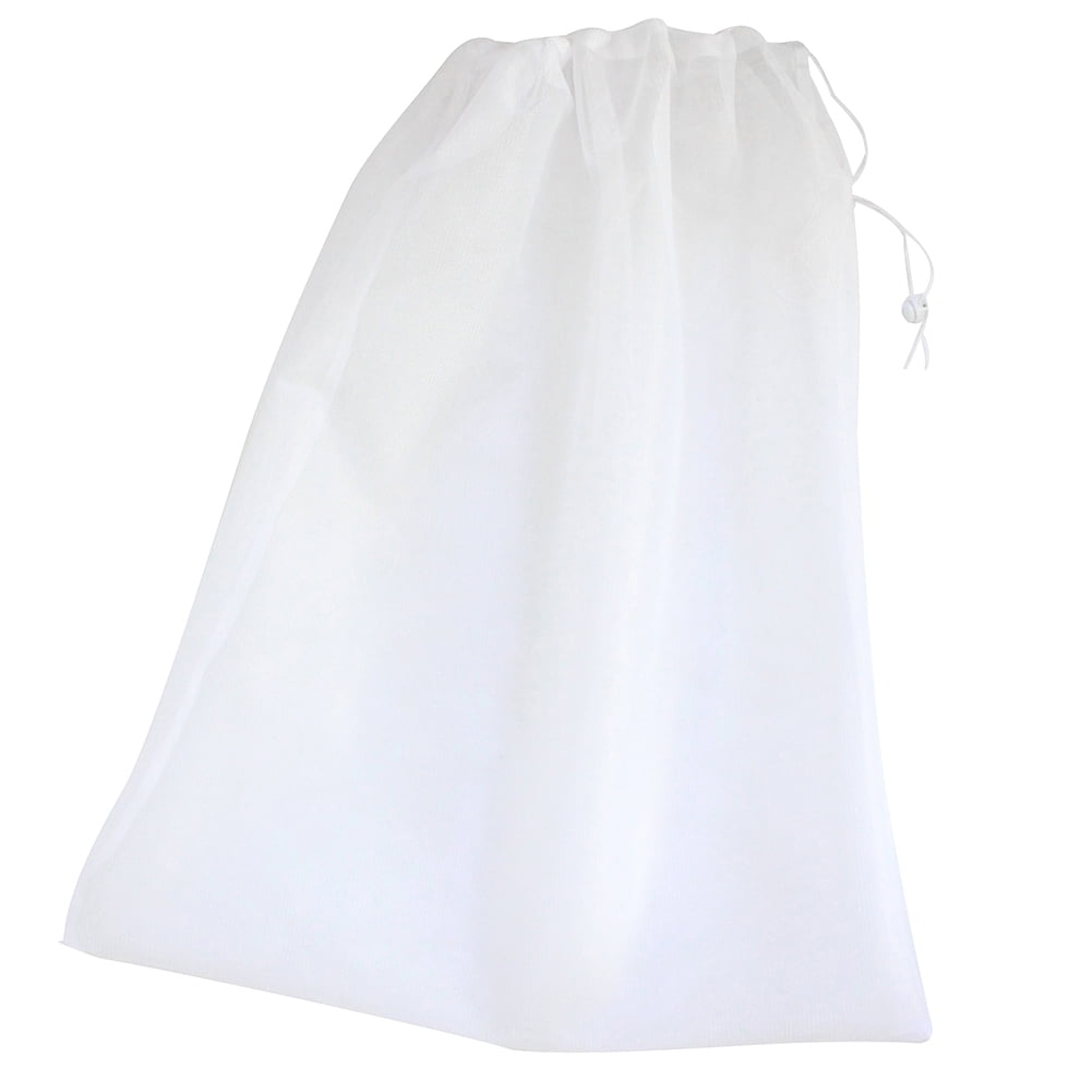 Home Large Reusable Drawstring Fine Mesh Wine Milk Juice Cider Brew ...