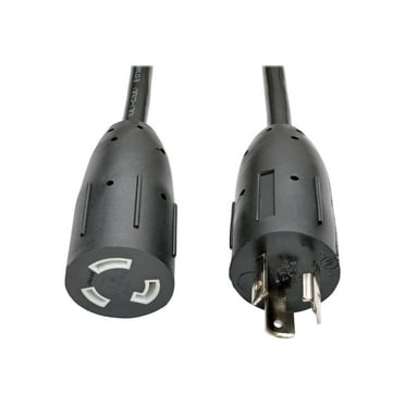 Eaton Tripp Lite Series PDU Power Cord, C15 to P-Lock C14, Heavy-Duty, 15A, 250V, 14 AWG, 3 ft ...
