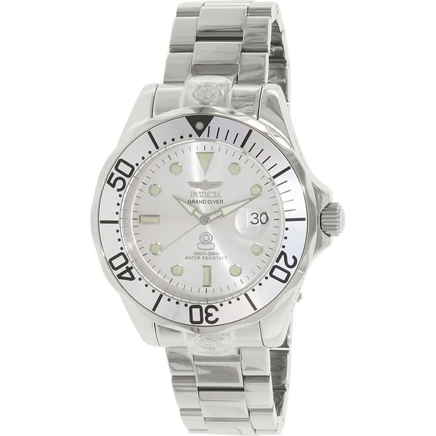 Invicta - Invicta Men's Pro Diver 13937 Silver Stainless-Steel ...